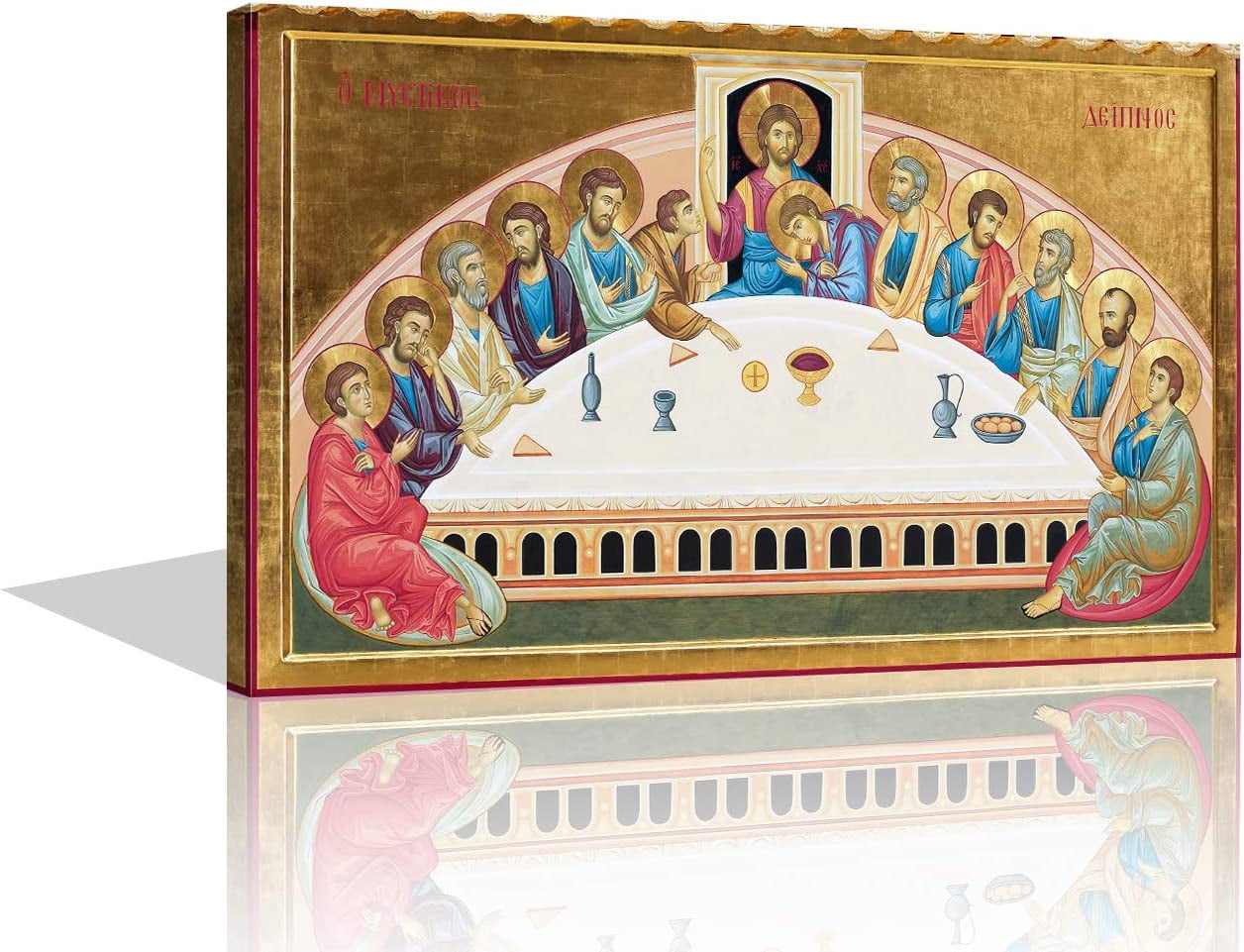 AABERIC Last Supper Wall Art for Living Room Jesus Christ Pictures on ...
