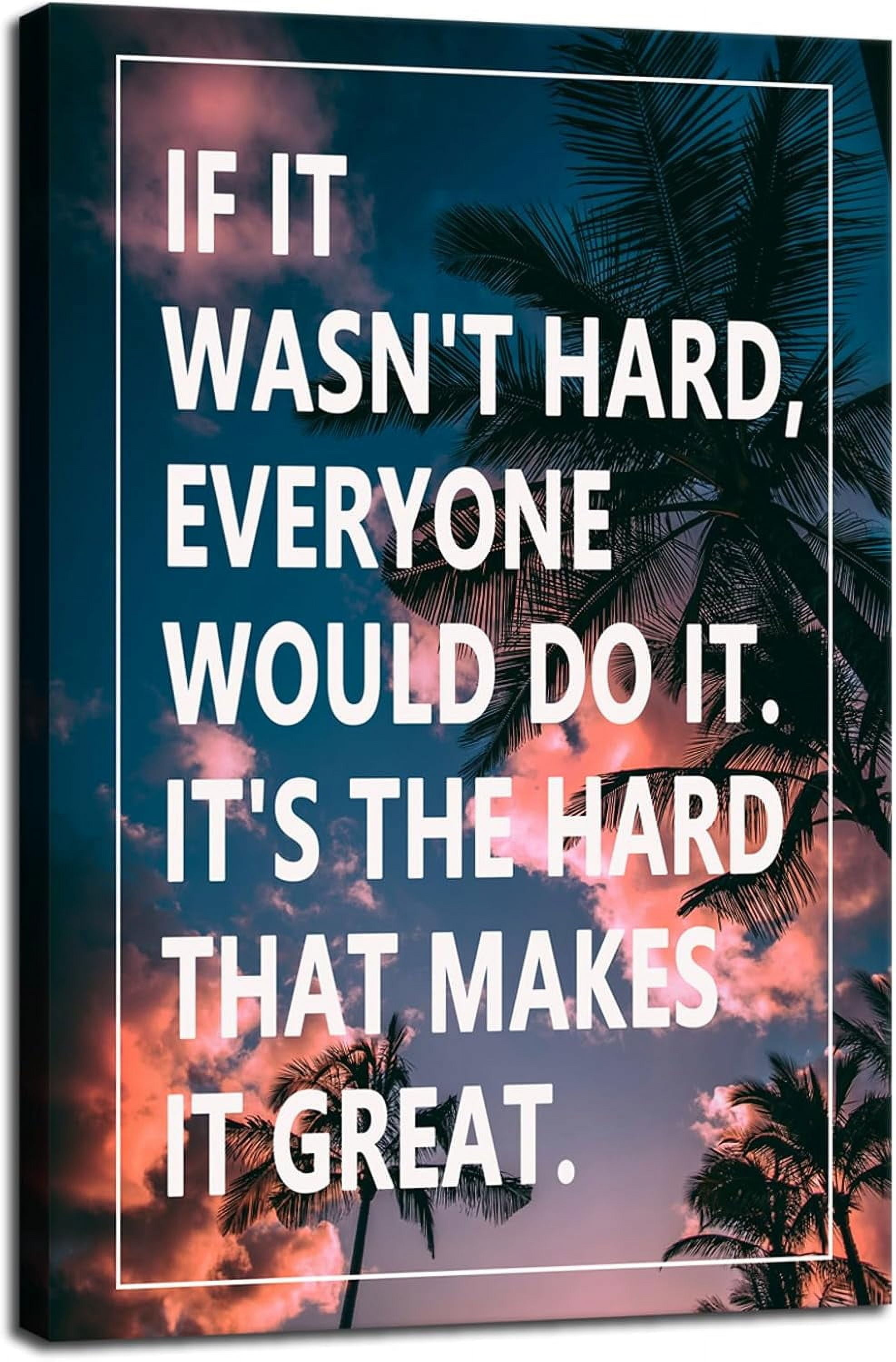 AABERIC Lion Inspirational Canvas Office Print Wall Art Animal ...