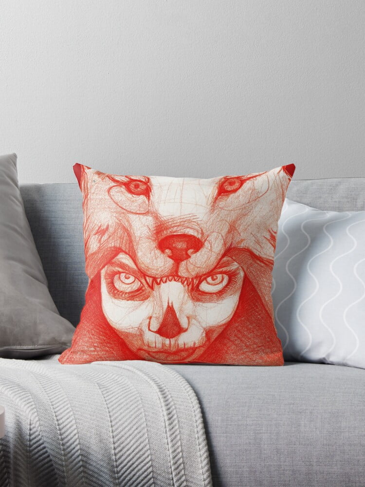 AABERIC Little Red Riding Hood -05 Throw Pillow Covers Cases Cushion ...