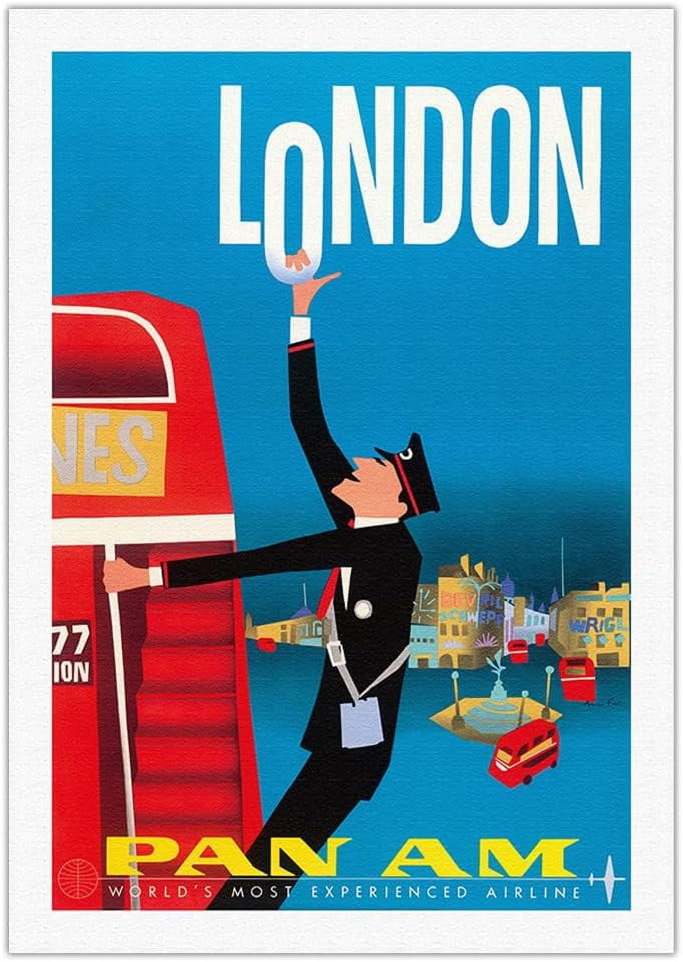 AABERIC London England - Double Decker Buses Bovril and Schweppe - Pan ...
