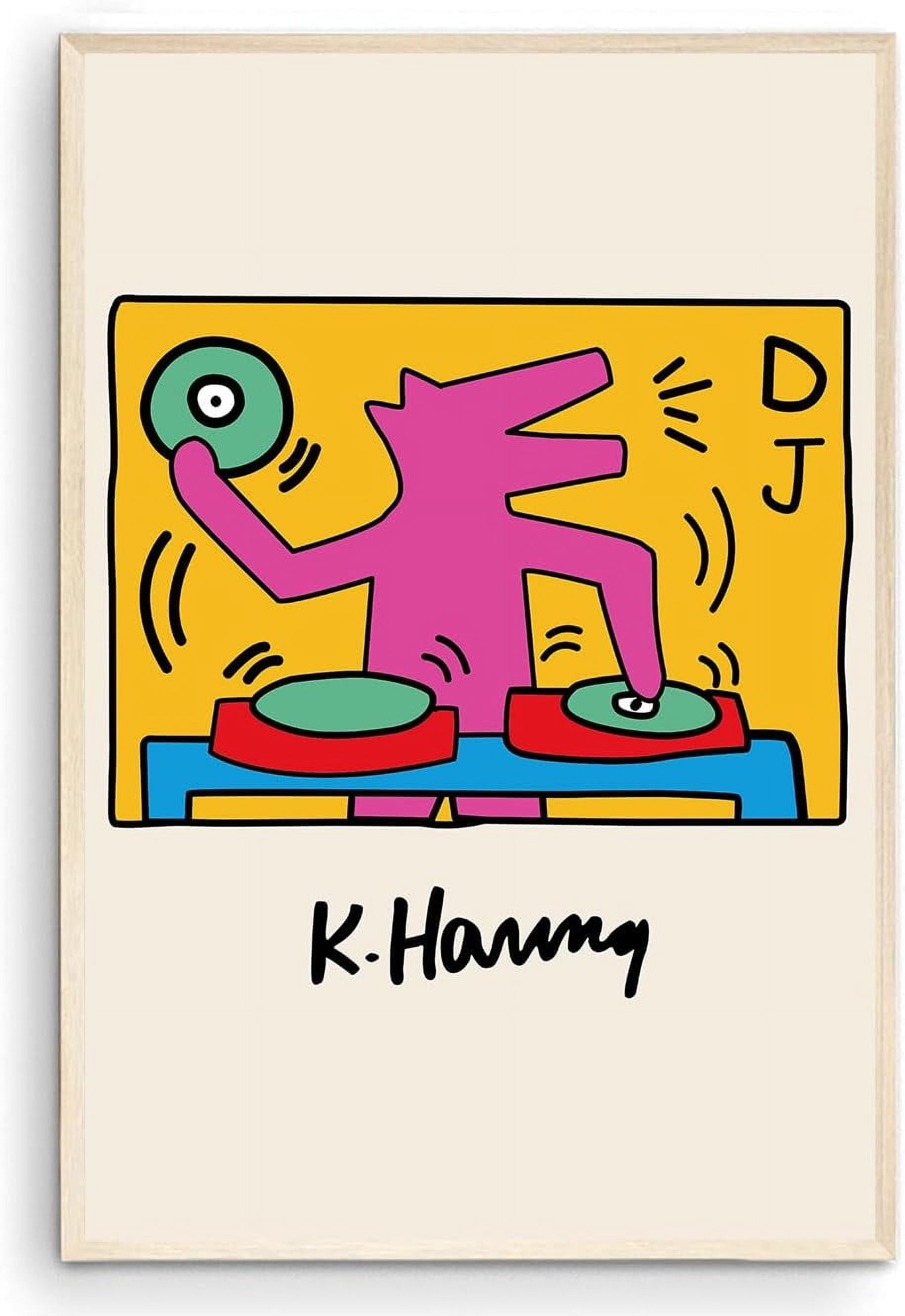 AABERIC Man Carrying The Sun, Exhibition Poster, Man Holding Sun ...