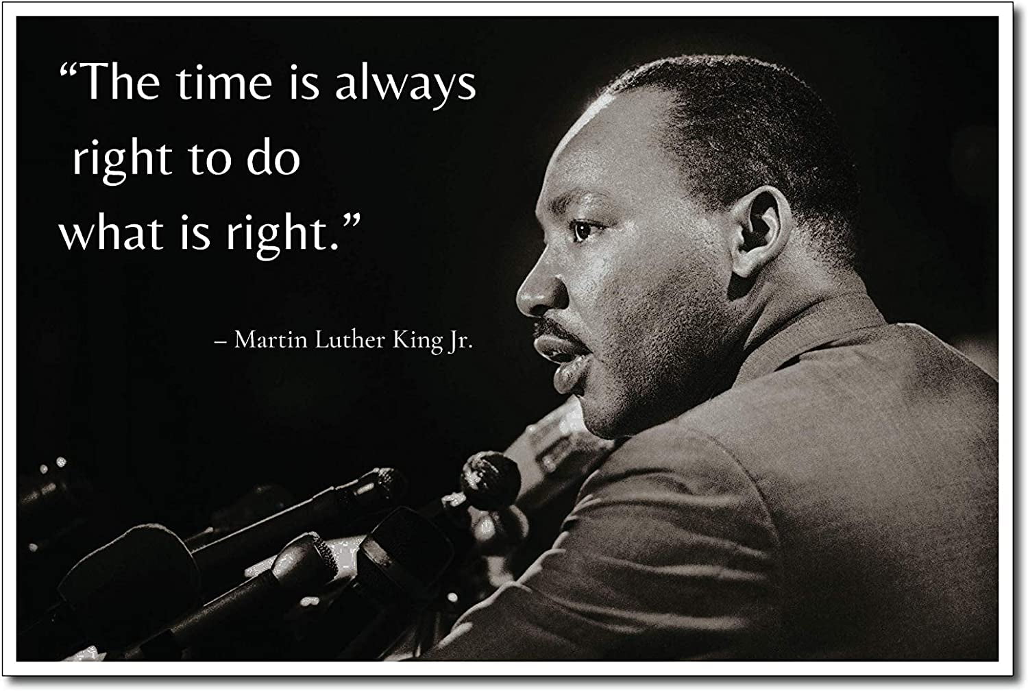 AABERIC Martin Luther King Jr. Canvas Prints Wall Posters Quote “The ...