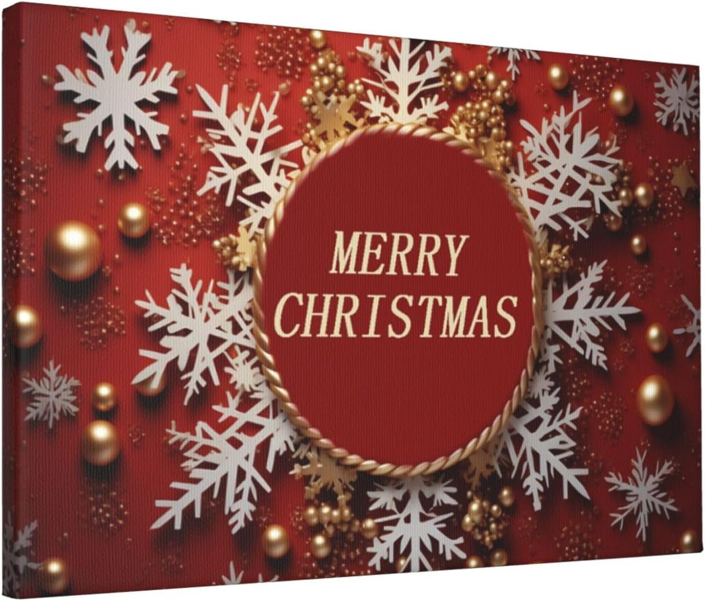 AABERIC Merry Christmas Too Canvas Wall Art Modern Prints Artwork ...