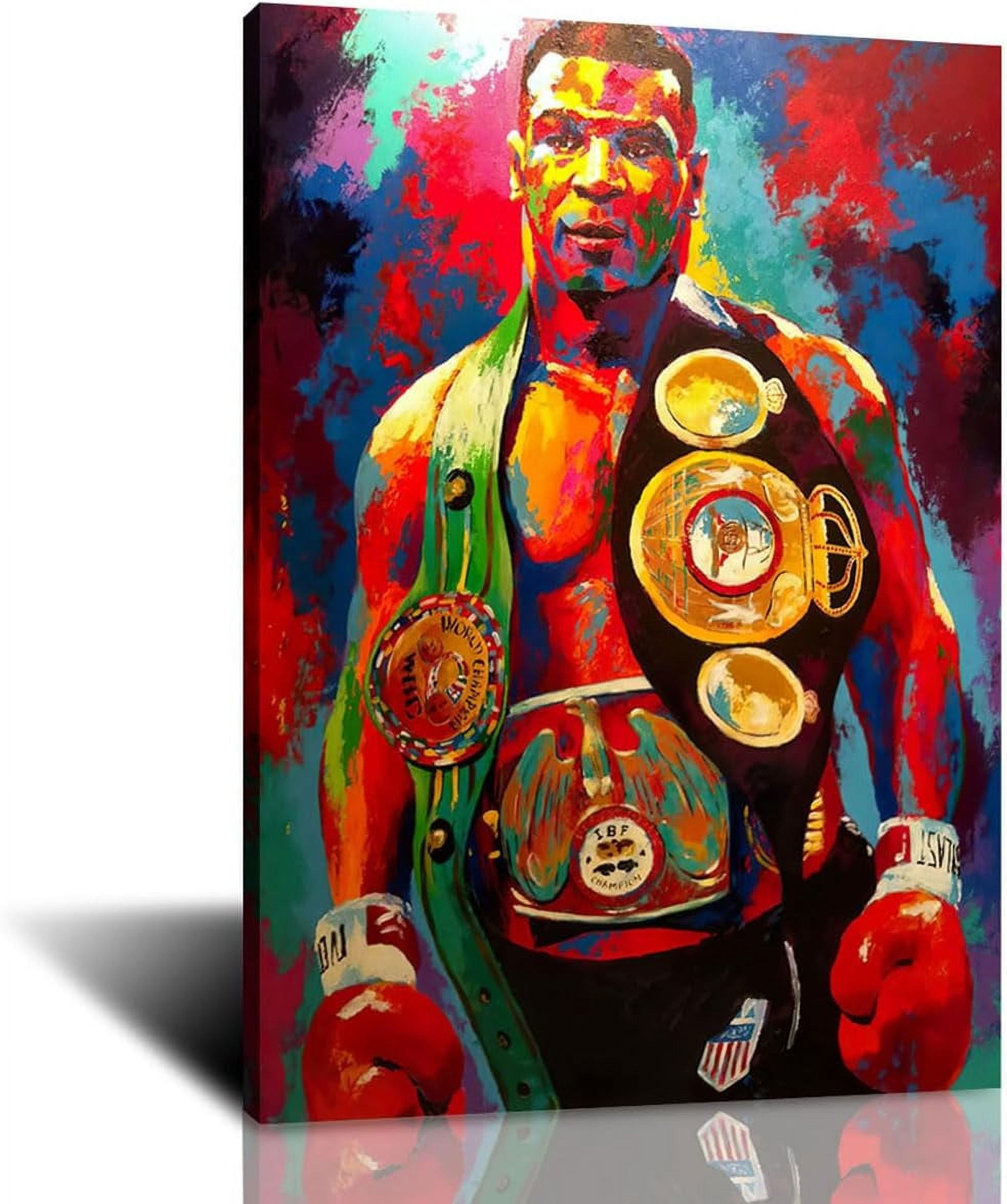 AABERIC Mike Tyson Posters Boxing Wall Art Sports Star Prints Mike ...