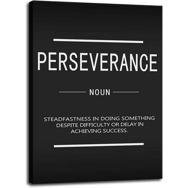 AABERIC Motivational Canvas Wall Art Mindset is Everything ...