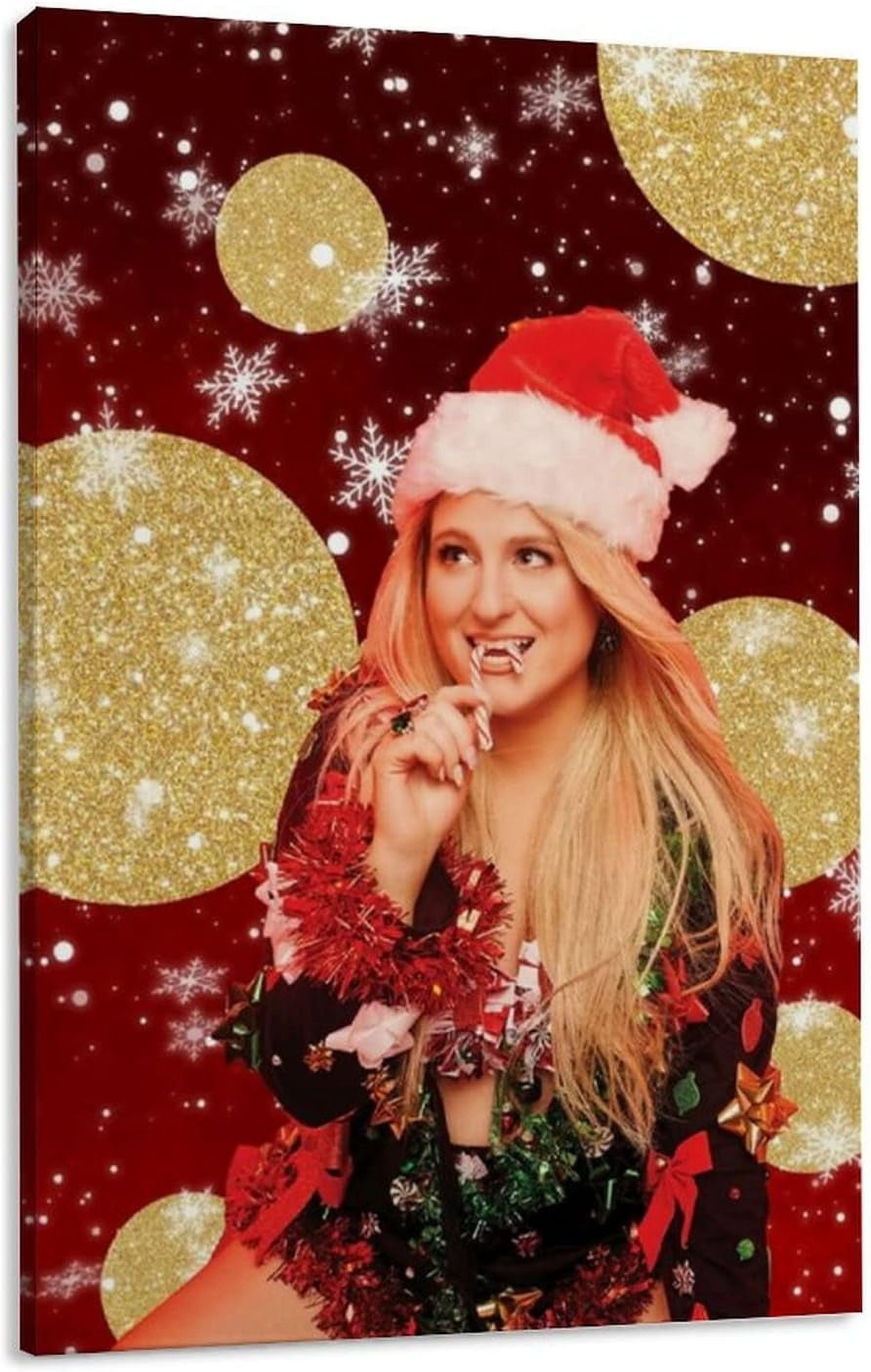 AABERIC Panel Hanging Posters VerticalMeghan Trainor Wall Art Poster ...