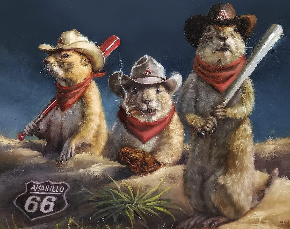 AABERIC Picture Peddler Amarillo Sod Poodles by Lucia Heffernan Old ...