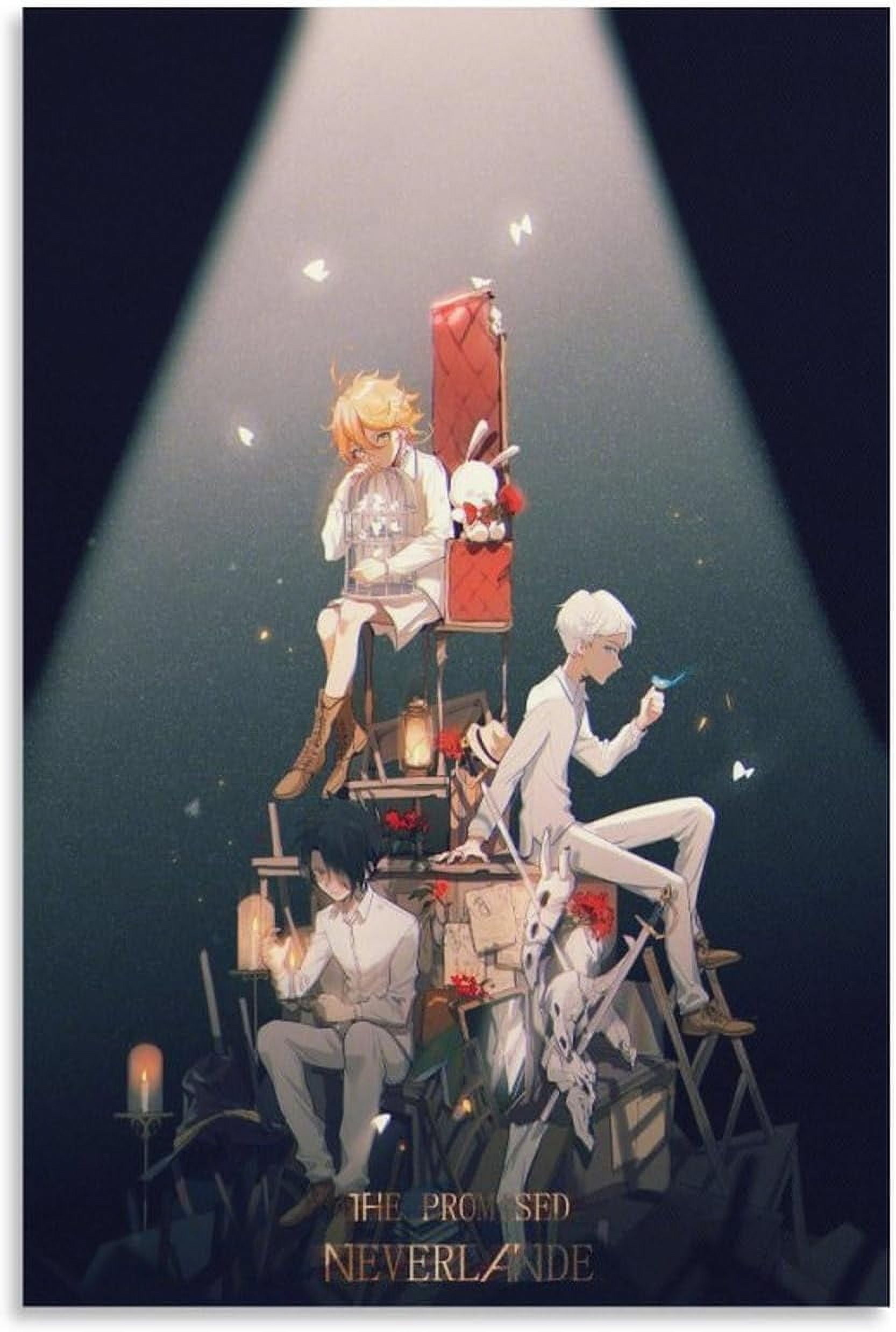 AABERIC The Promised Neverland Anime Posters Japanese Manga Poster Wall ...