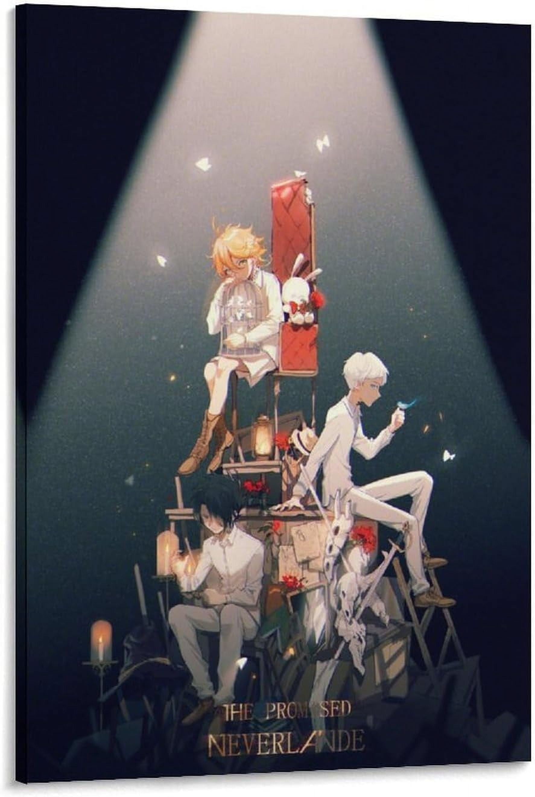 AABERIC The Promised Neverland Anime Posters Japanese Manga Poster Wall ...