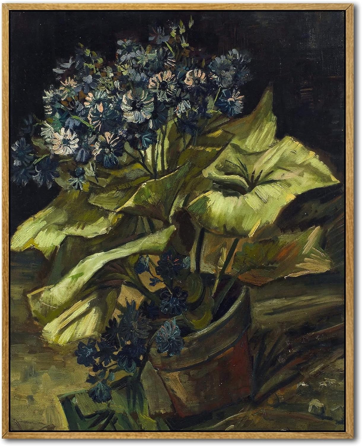 AABERIC Retro Farm Animals Canvas Wall Art Weeds French Farmhouse Print ...