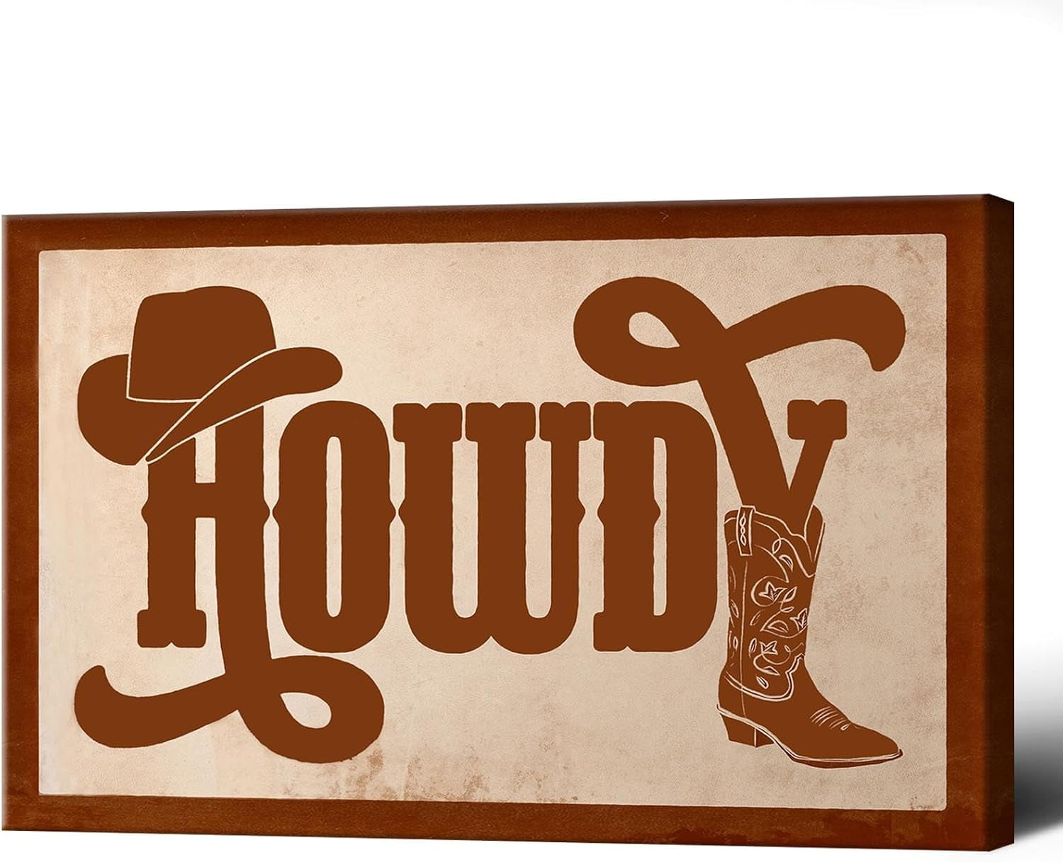 AABERIC Retro Howdy Cowgirl Posters Western Cowboy Rodeo Wild West ...