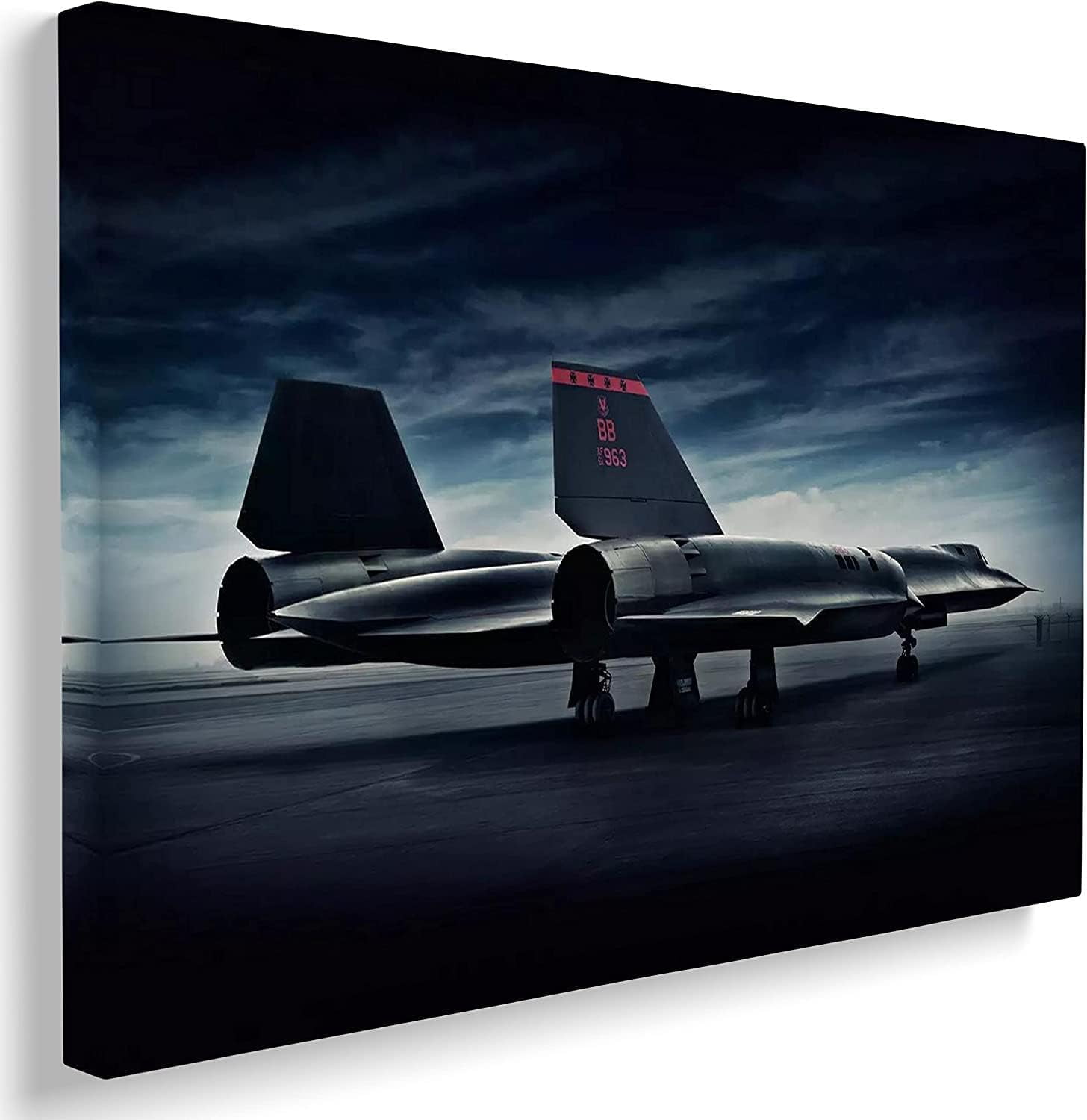 AABERIC SR-71 Airplane Picture Artwork Aviation Canvas Wall Art Prints ...