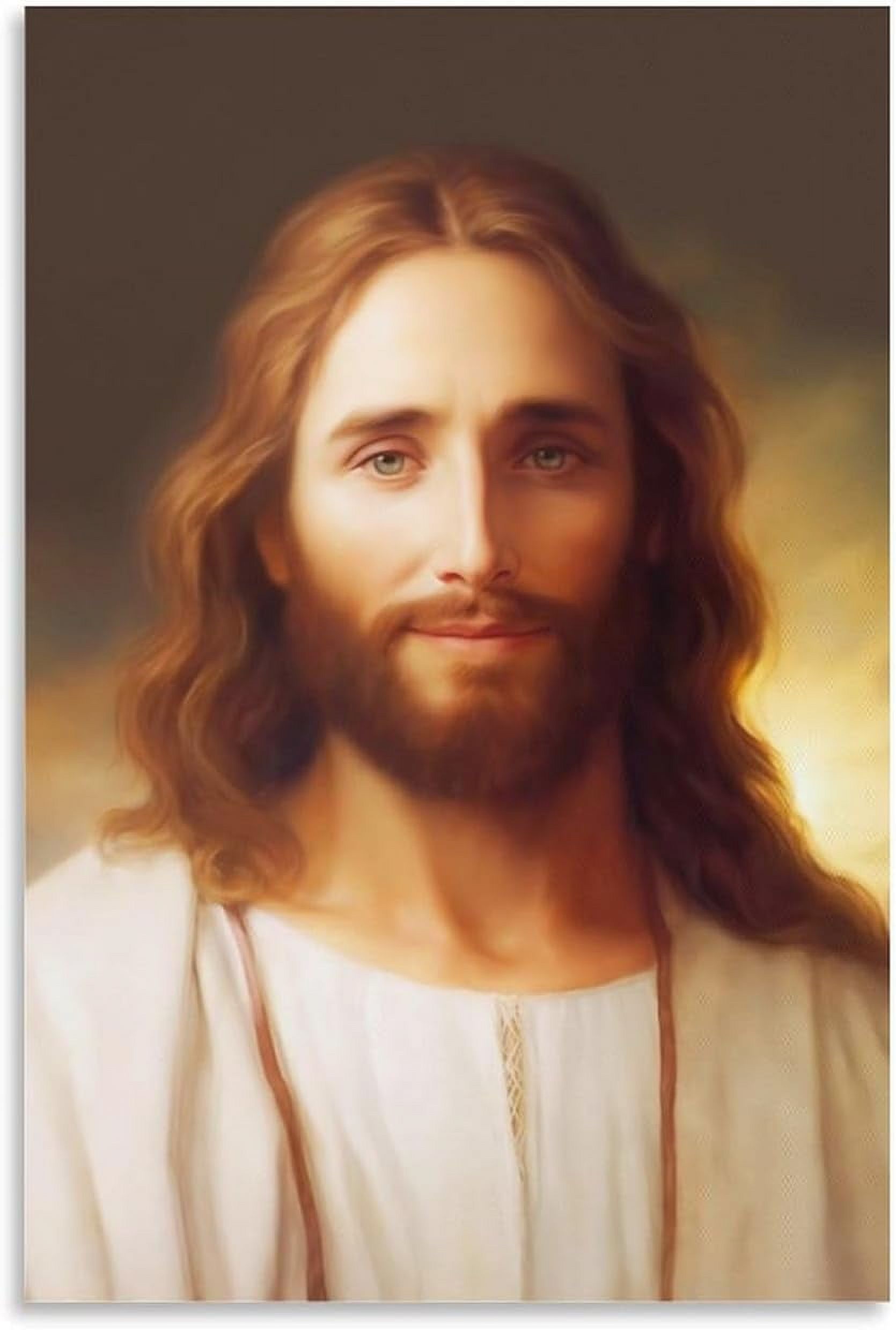 AABERIC Sacred Heart of Jesus Poster Christ Picture Religious Catholic ...