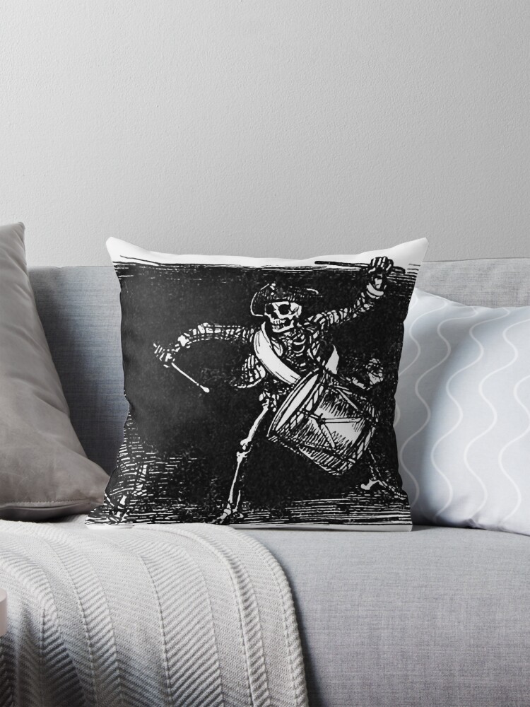 AABERIC Skeleton Pirate Throw Pillow Covers Cases Cushion Cover Case ...
