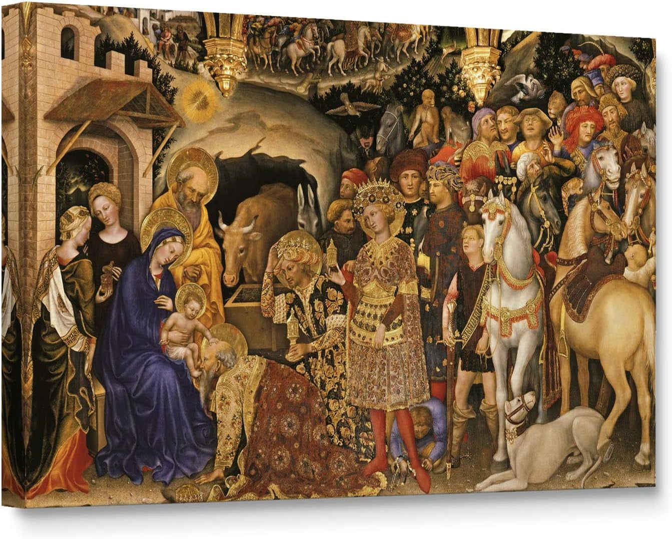 AABERIC The Adoration of the Magi World's Most Famous Paintings Series ...