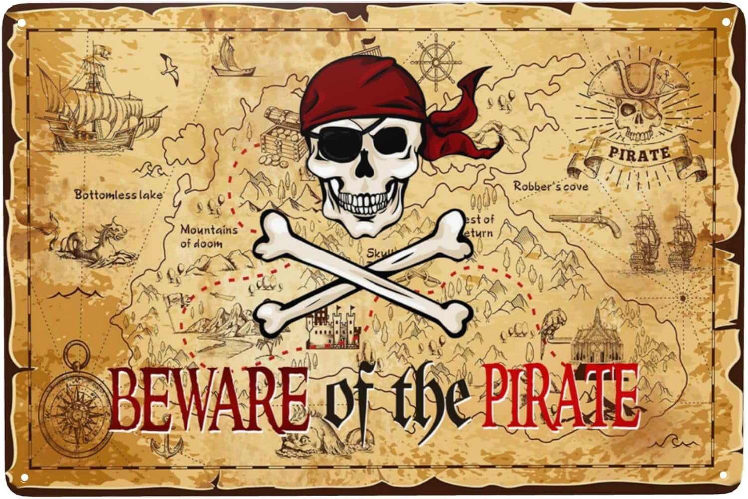 AABERIC Theme Signs Decor Metal Sign s Only All Others Will Walk The ...