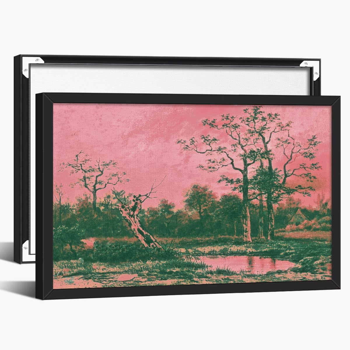 AABERIC Vintage Dark Academia Surreal Landscape with Moody Eclectic ...