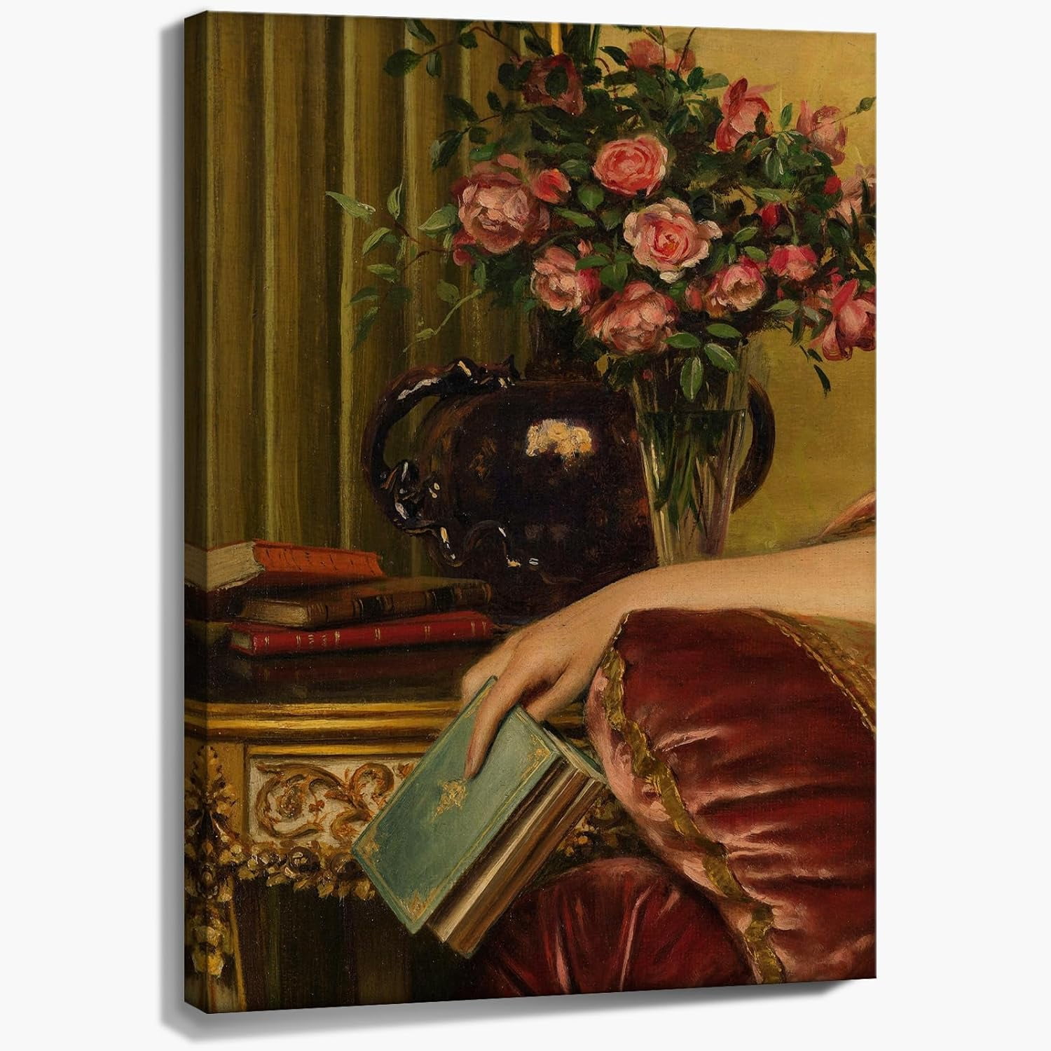 AABERIC Vintage Dark Academia Surreal Landscape with Moody Eclectic ...