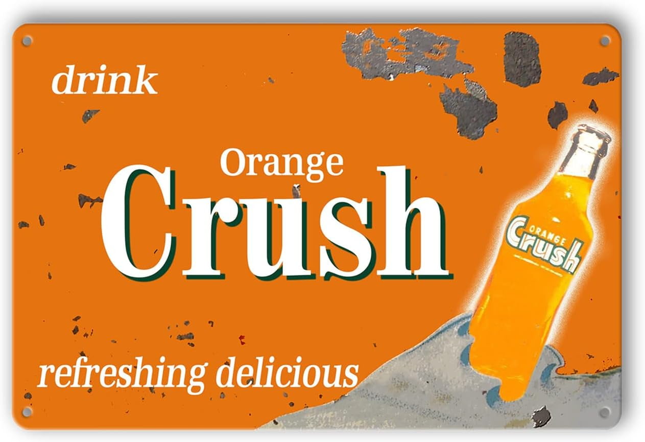 AABERIC Vintage Metal Tin Sign Kitchen Retro Decor Signs Metal Vintage ...