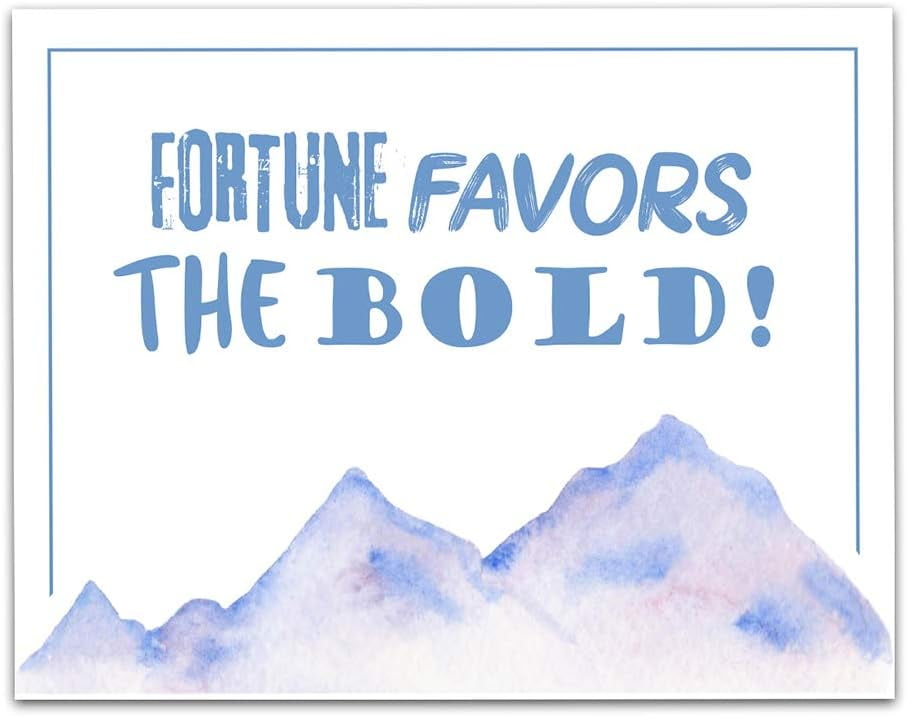 AABERIC Virgil Inspirational Quotes Wall Art Decor, Minimalist ...