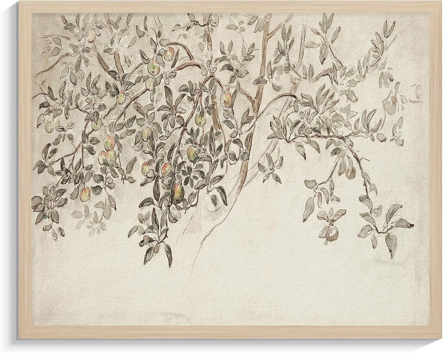 AABERIC Wild Animals Canvas Wolf Wall Art Snow Night Moon Wolf Starry ...