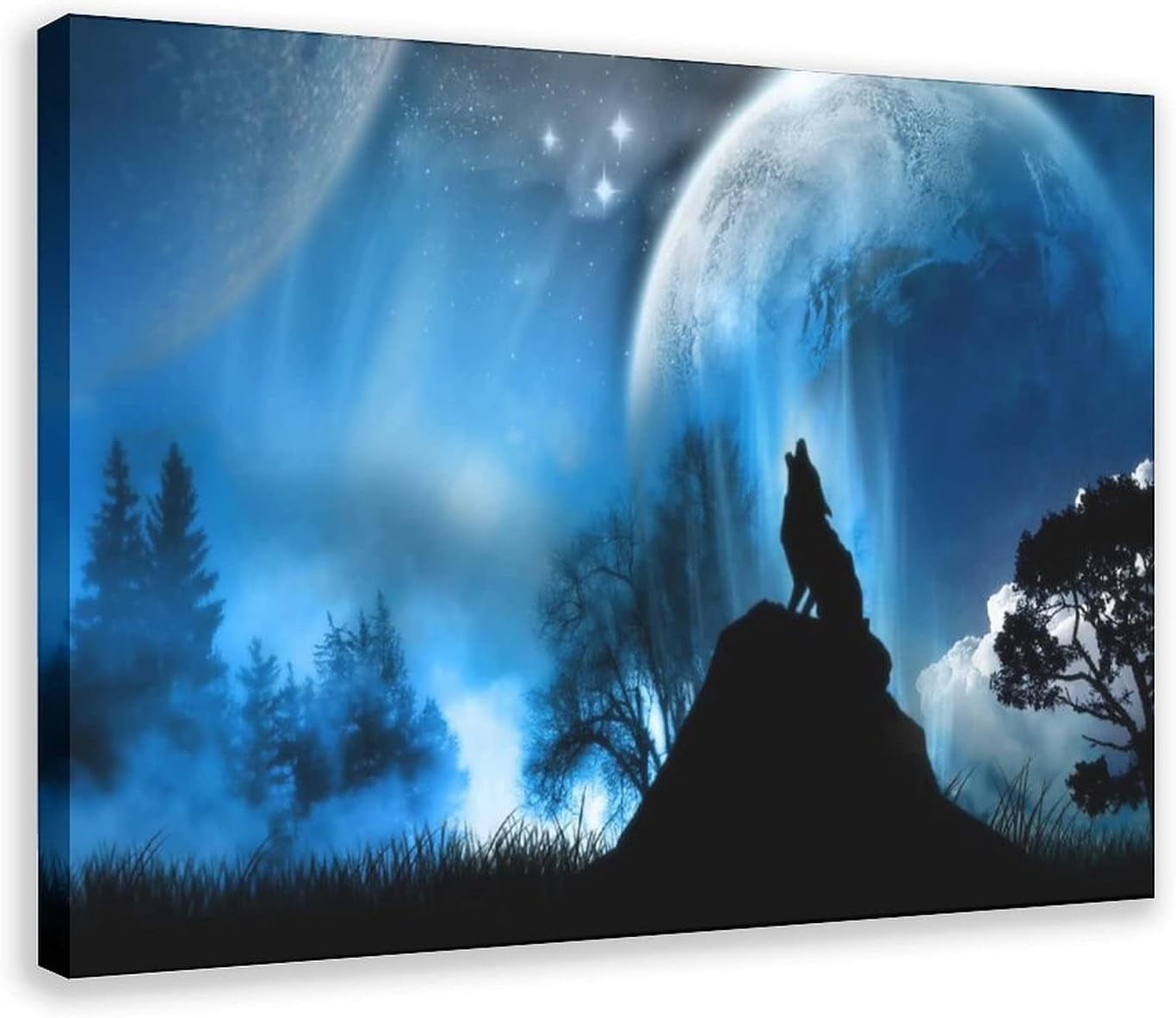 AABERIC Wolf Poster - Wolf Wall Art - Wolf Pictures - Wolf Paintings ...