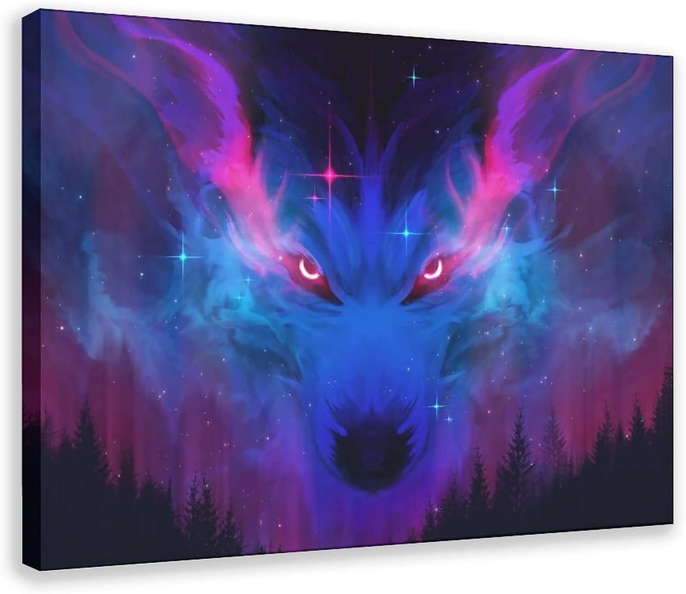 AABERIC Wolf Poster - Wolf Wall Art - Wolf Pictures - Wolf Paintings ...