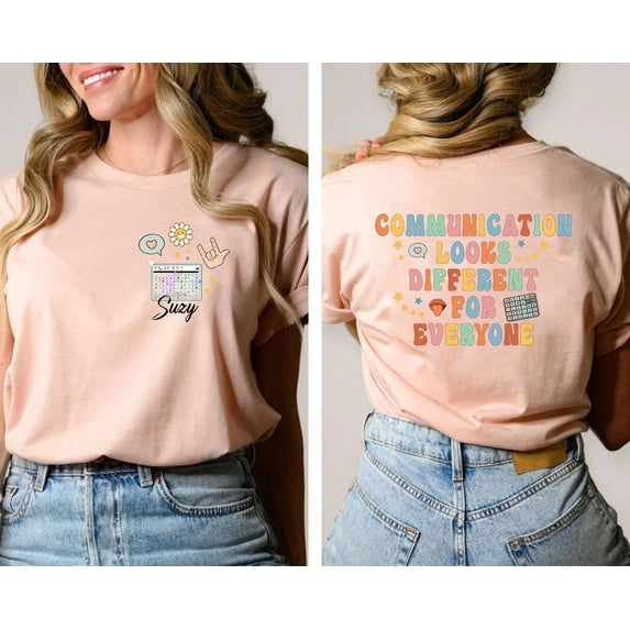 AAC SPED Teacher Inclusion Tshirt Your Words Matter Shirt ...