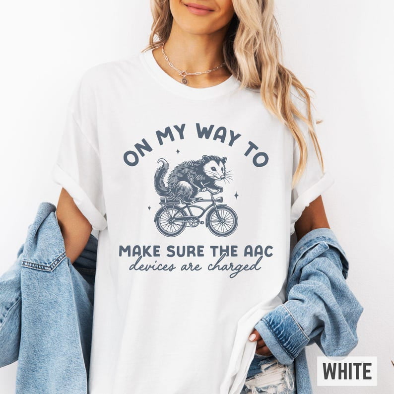 AAC Shirt for Speech Therapists, Speech Therapy Gifts, Augmentative ...