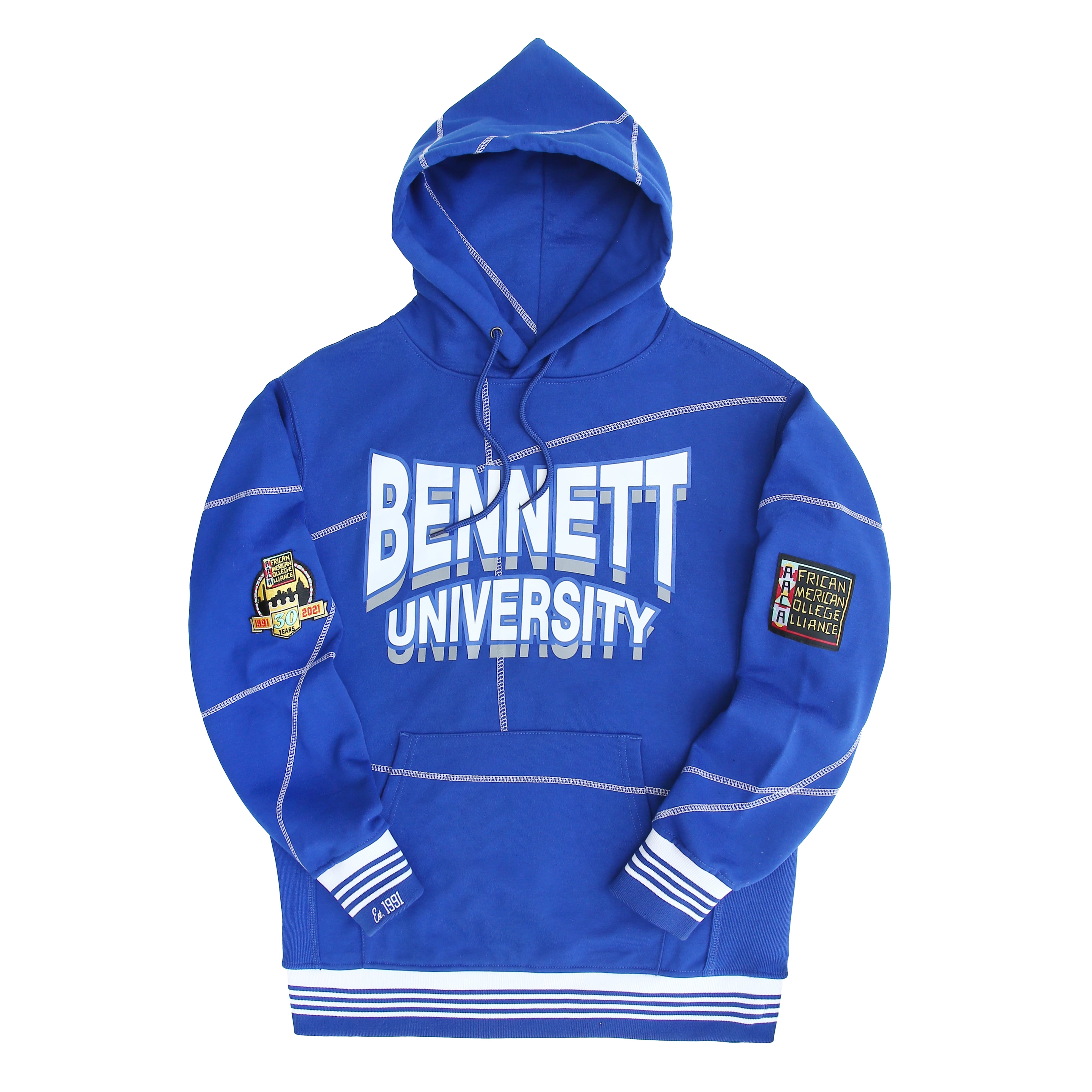 AACA Bennett University Heavyweight HBCU Pride Hoodie, Men's Retro ...