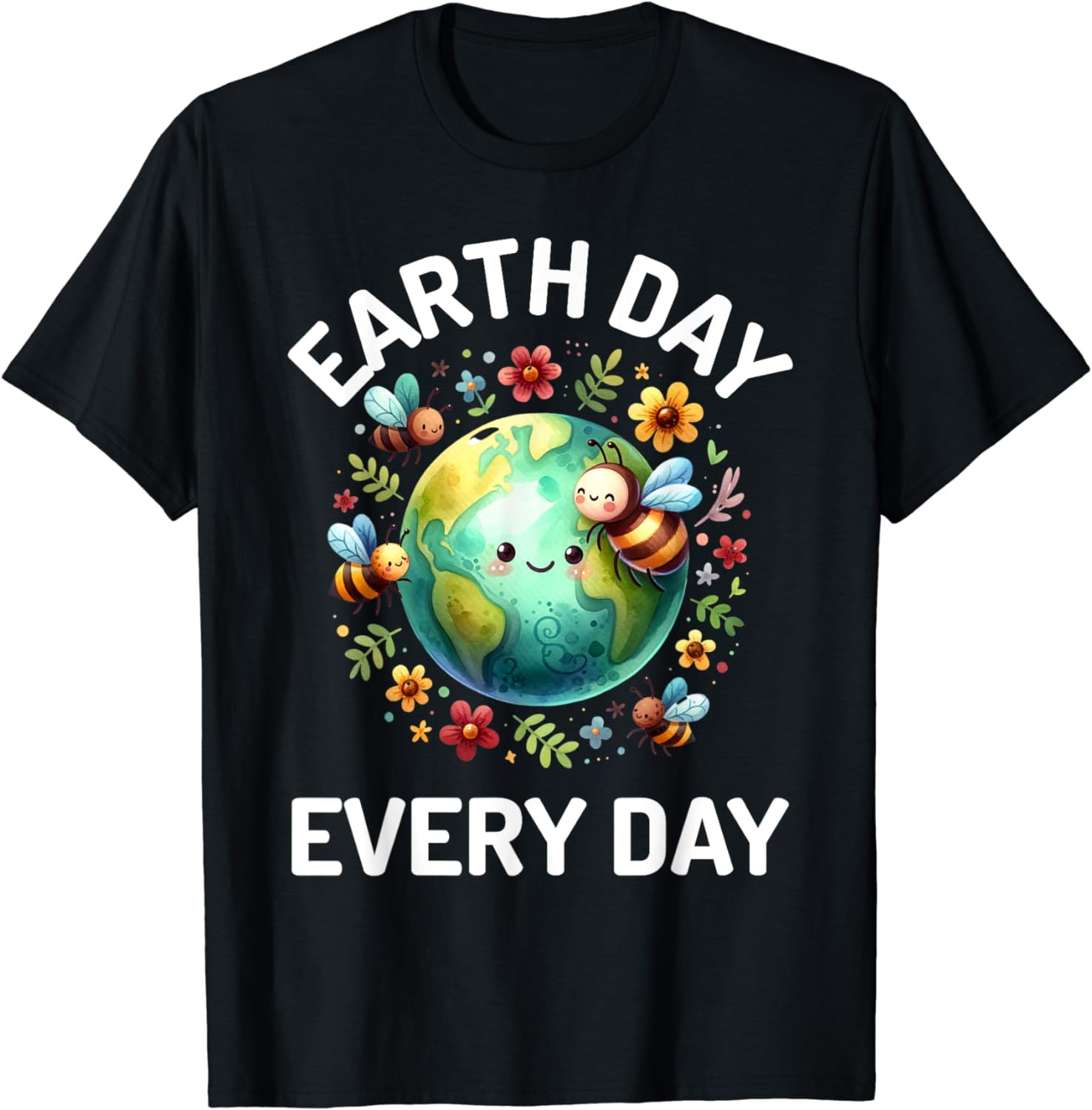 AACDMGG Cute Earth Day Every day Earth Lover Men Women graphic tee ...