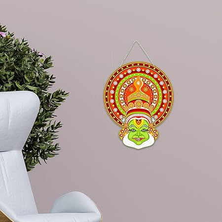 AADHYA COLLECTION Decorative Design Wooden Wall Hanging for Home Decor ...