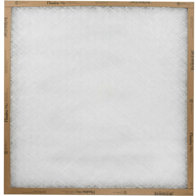 "AAF Flanders EZ Flow II HVAC Flat Panel Furnace Air Filter, 25"" x 25 ...