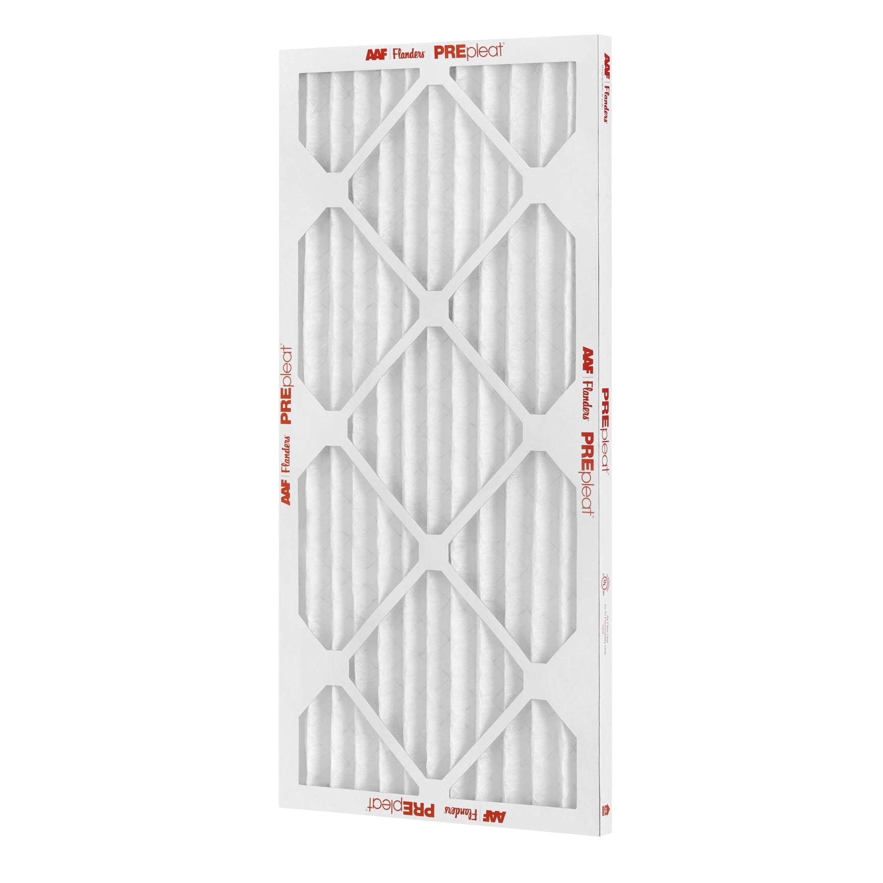 AAF Flanders Merv 8 Pre-Pleat 40 Lpd Standard-Capacity Air Filter ...