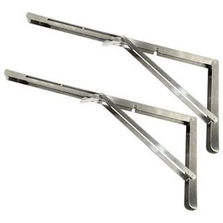 Folding Bracket 12 inch 300mm for Shelves Table Desk Wall Mounted ...