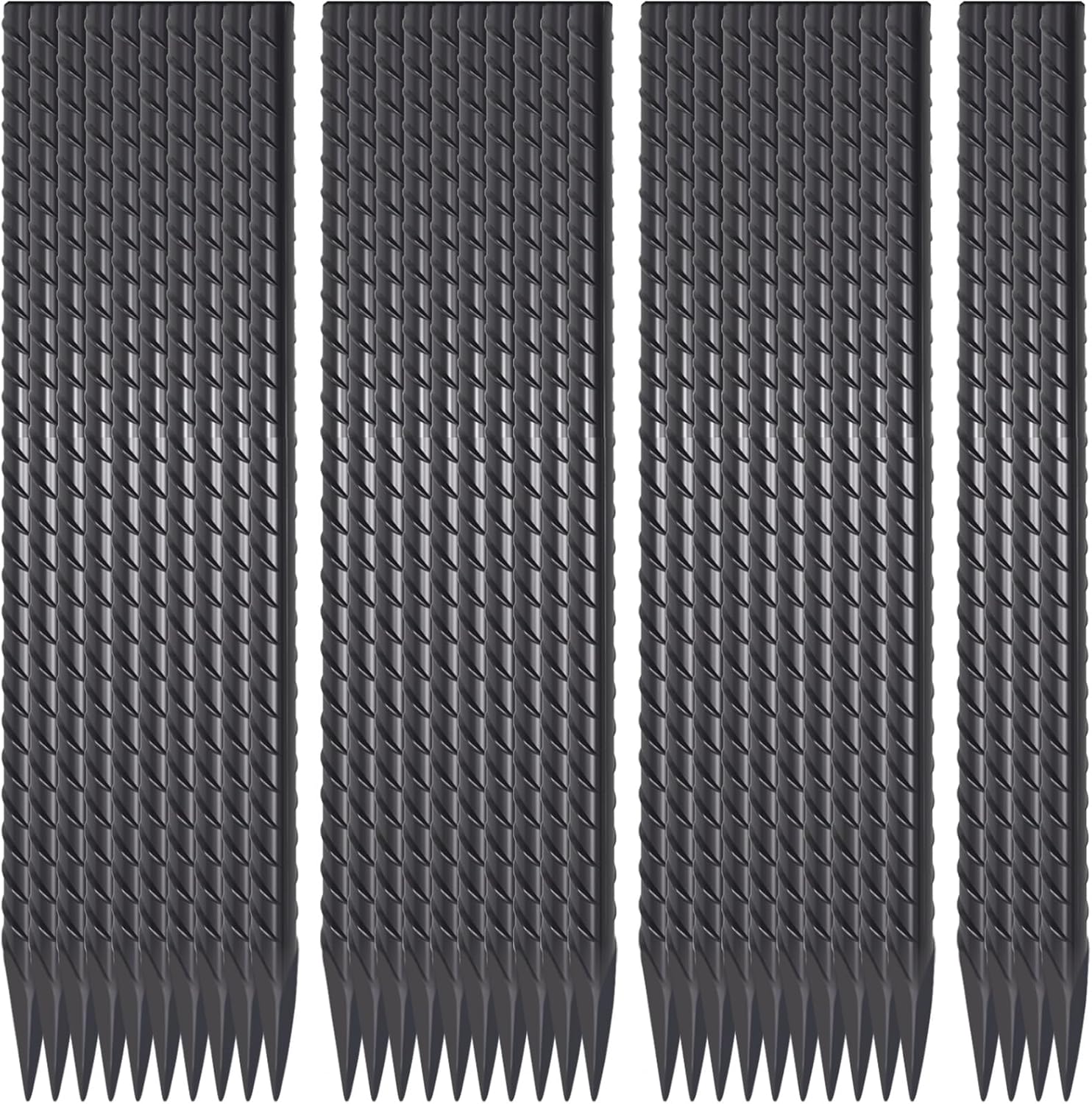 Free Shipping! AAGUT 34 PCS Rebar Stakes 16 inch Heavy Duty Ground ...