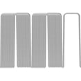 AAGUT Heavy Duty 12 Inch Galvanized Steel Landscape Staples Ground ...