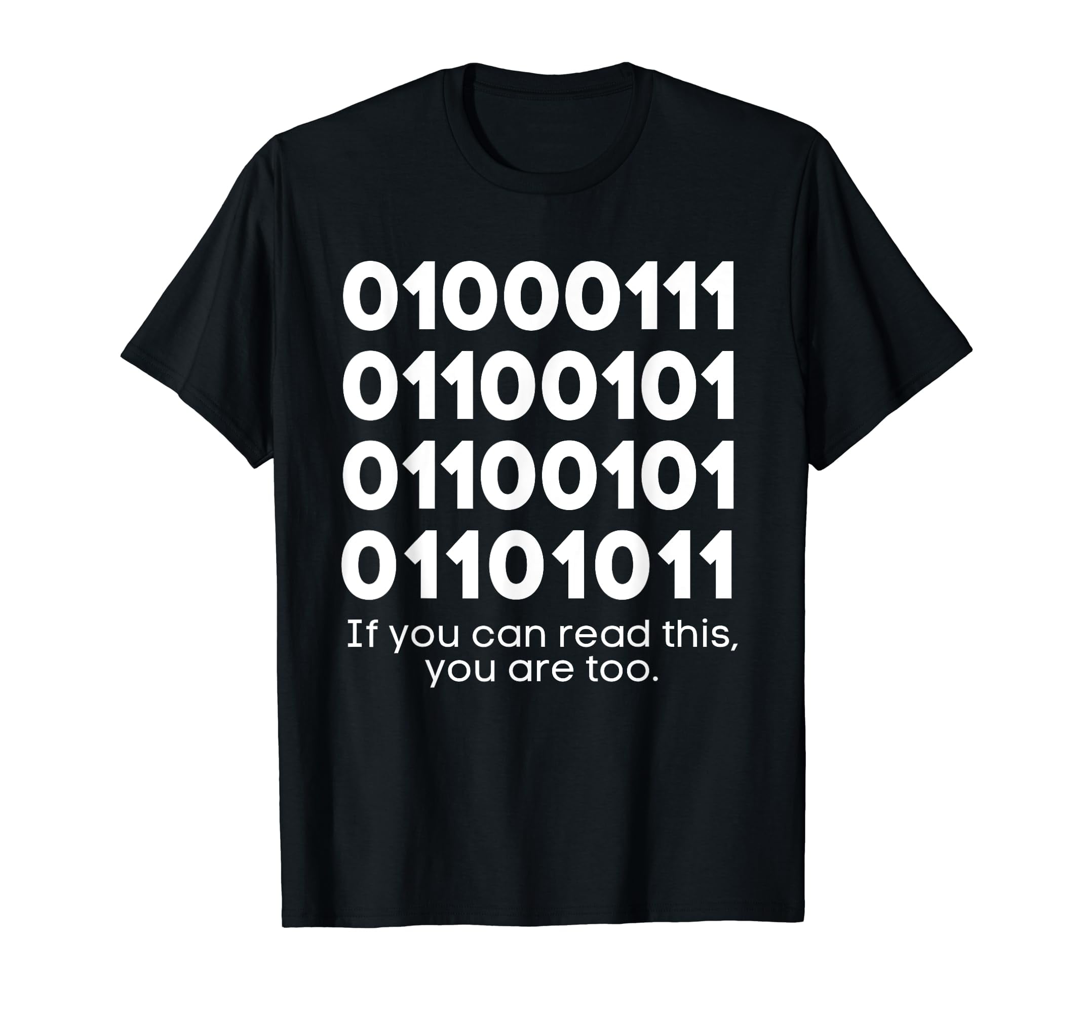 Aagzsl Funny Computer Binary Code Programmer Developer Geek Teestrendy Graphic Womens T Shirts
