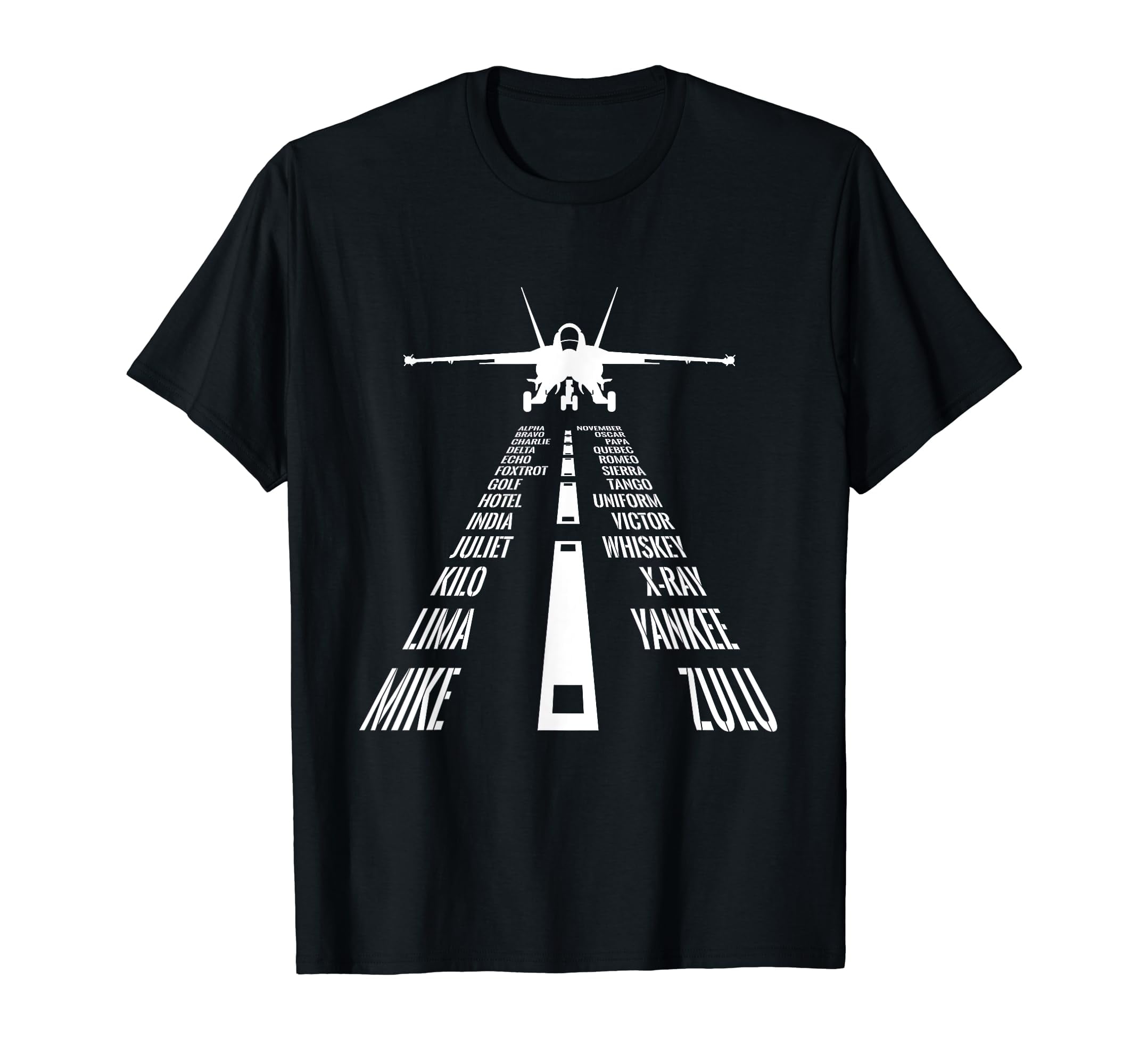 HZNY Flying F18 Hornet Pilot Landing Phonetic Alphabet Runway,Premium ...