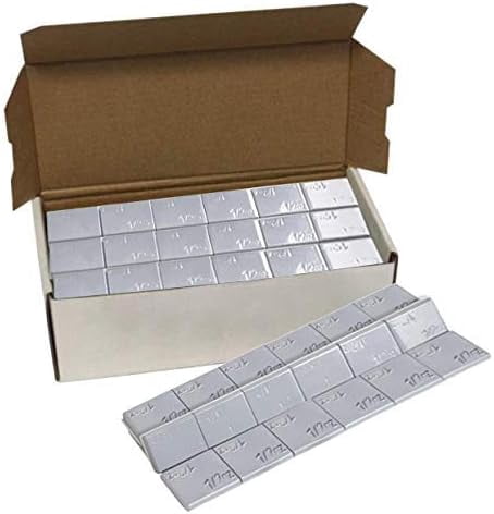 AAIN 1/2oz, 0.5oz, Adhesive Stick On Wheel Weights, Gray, 9 pounds,144 ...