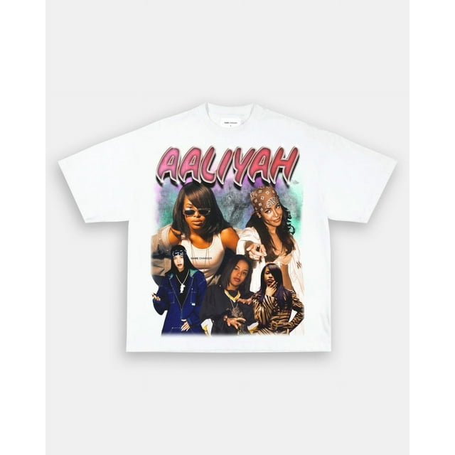 AALIYAH TEE Graphic Tee Unisex shirt, Vintage 90s Raptees, Hip Hop RnB ...
