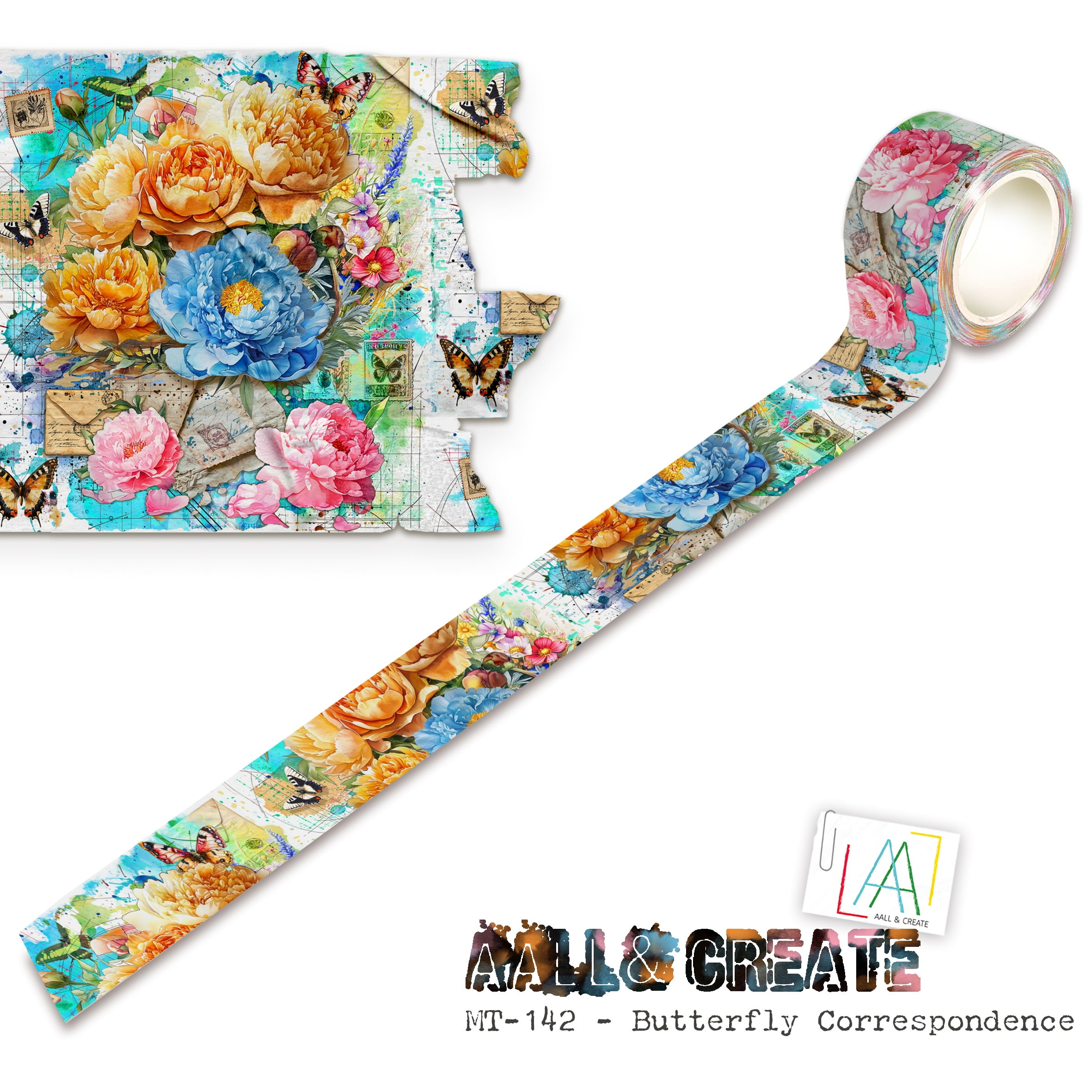 AALL And Create Layer-It-Up Washi Tape-Butterfly Correspondence ...