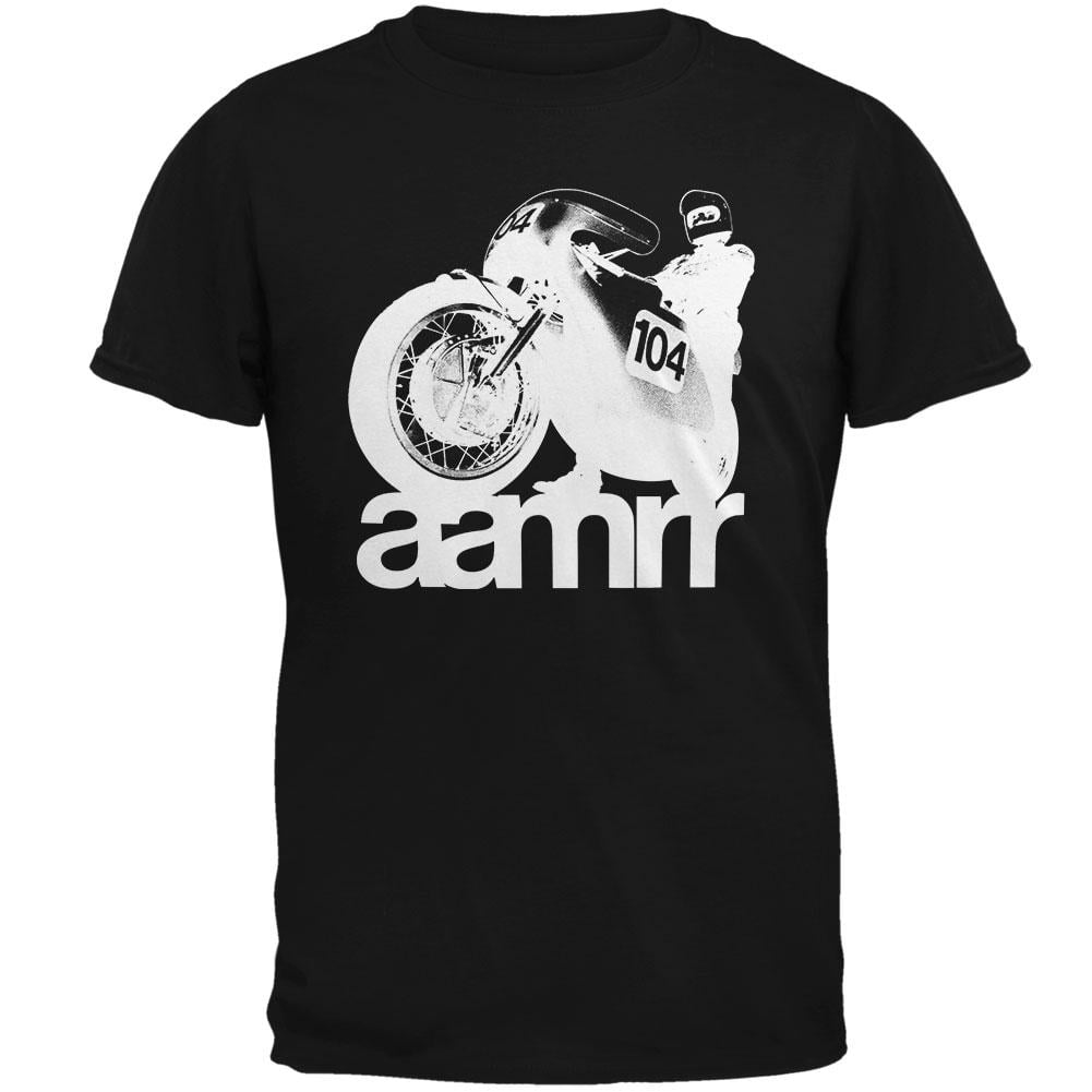 AAMRR is Road Racing Vintage Mens T Shirt Black MD - Walmart.com