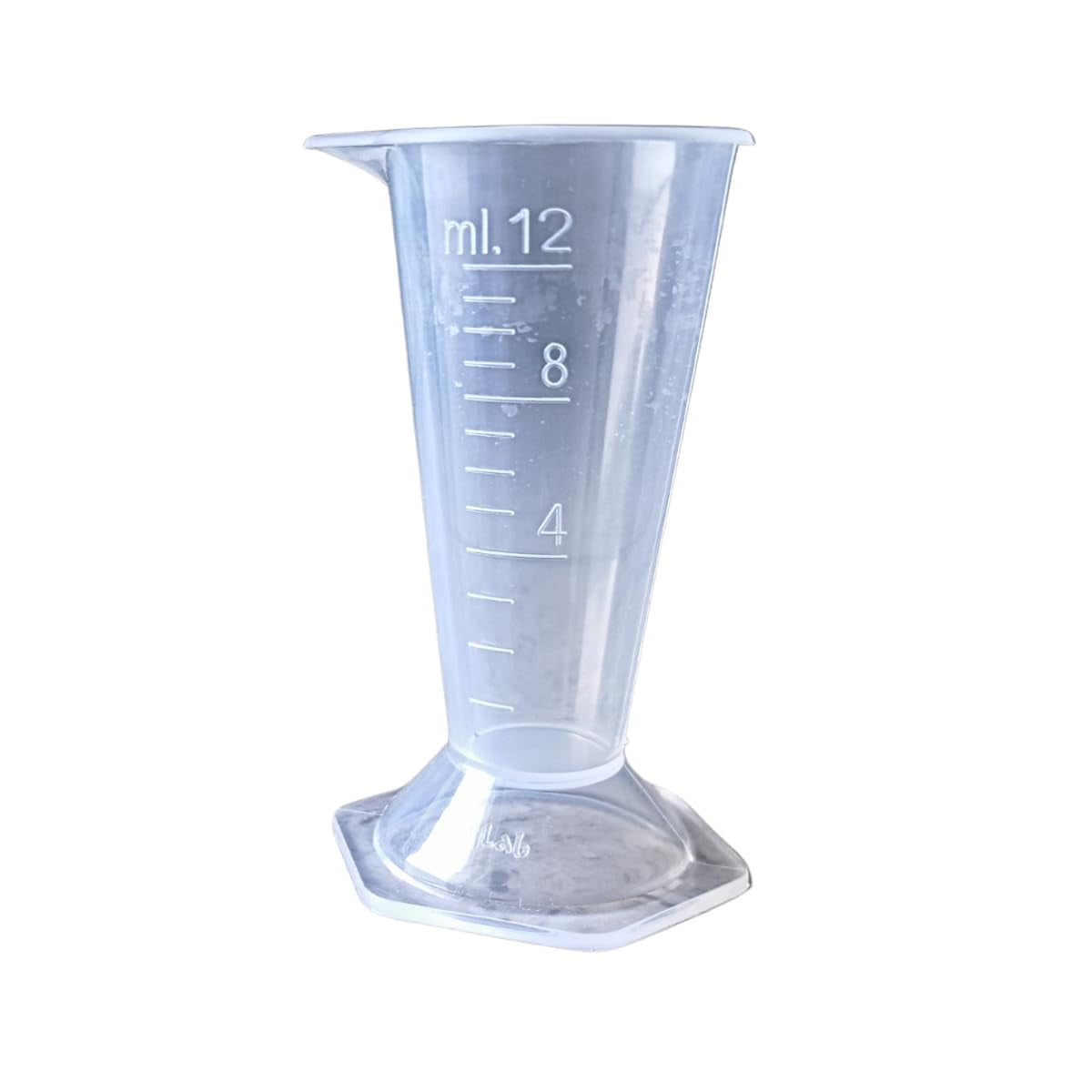 AANIJ Conical Measure 12 ml Kitchen Laboratory Plastic Measurement ...