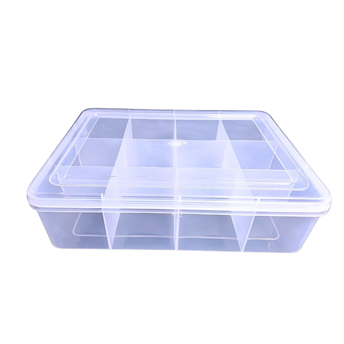 AANIJ Multipurpose Plastic Storage Box Organizer Pack of 1 with Fix ...