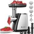 AAOBOSI Meat Grinder, 3-In-1 Meat Grinder Electric [2800W Max] with 2 ...