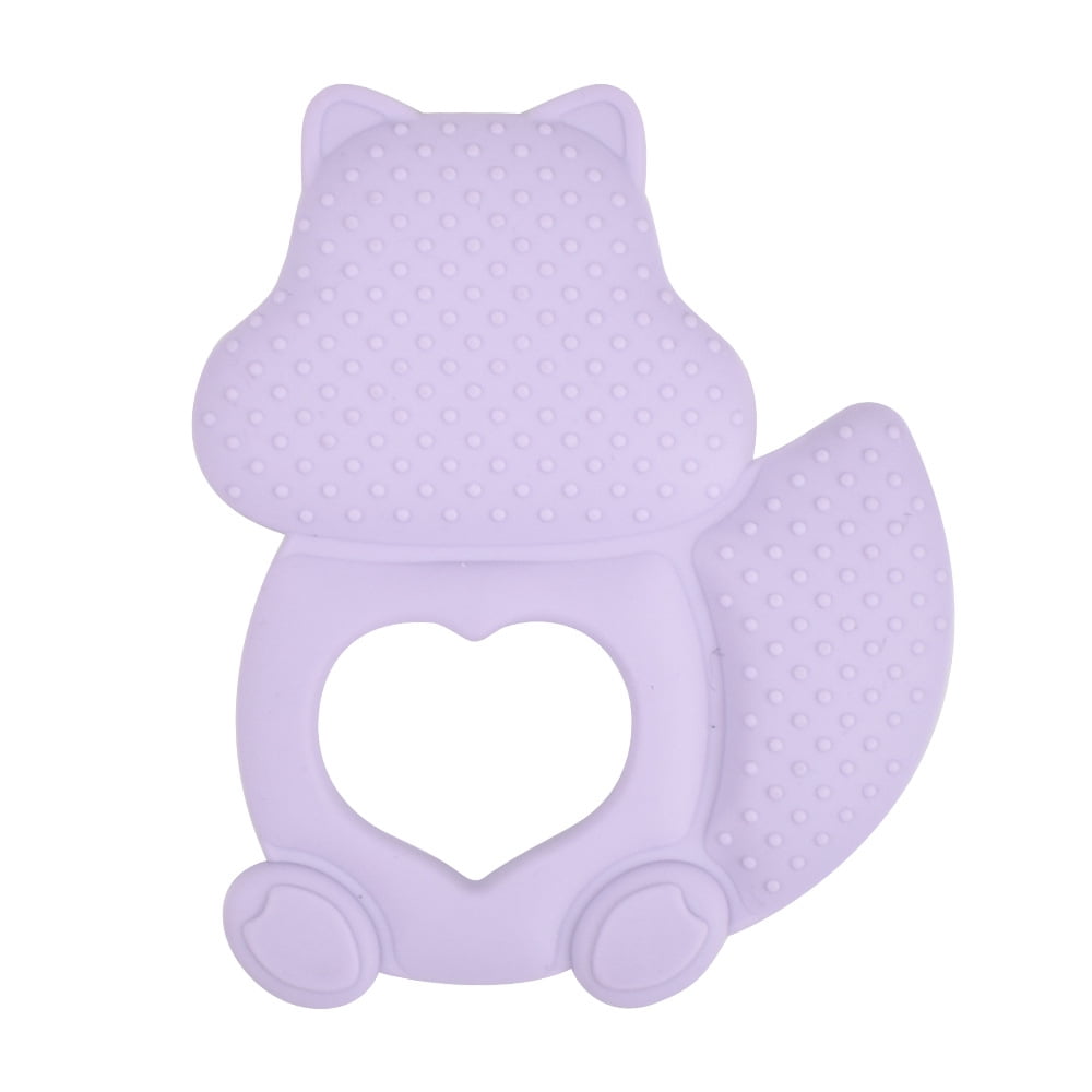 AAOMASSR Baby Silicone Teethers Food Grade Cute Squirrel Tiny Rod ...
