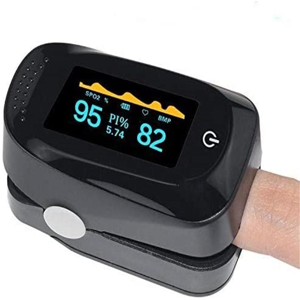 AAOMASSR Finger Pulse Oximeter SpO2 Heart Rate Health Monitor Blood ...