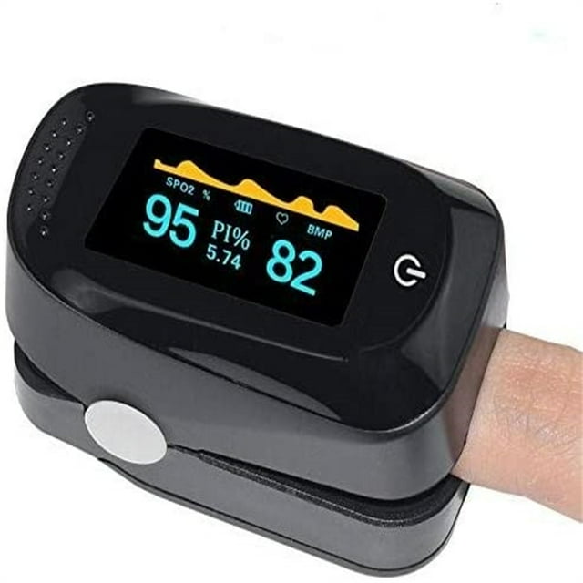 AAOMASSR Finger Pulse Oximeter SpO2 Heart Rate Health Monitor Blood ...