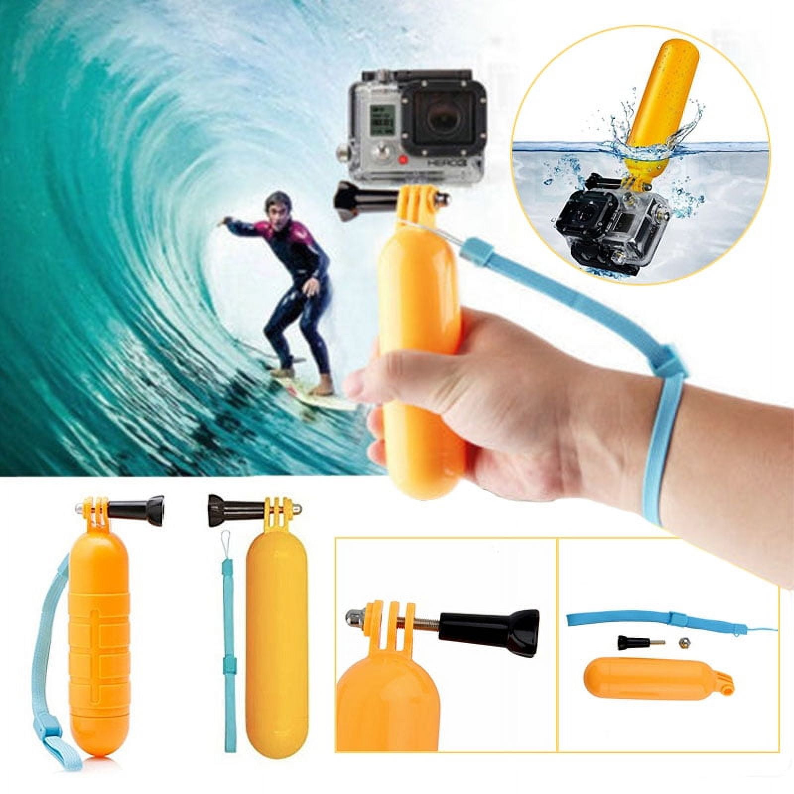 AAOMASSR Gopro Hero 1/2/3/4 Camera K Floating Hand Grip Handle Mount ...